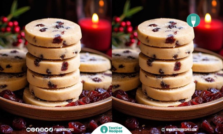 Christmas Maraschino Cherry Shortbread Cookies Recipe